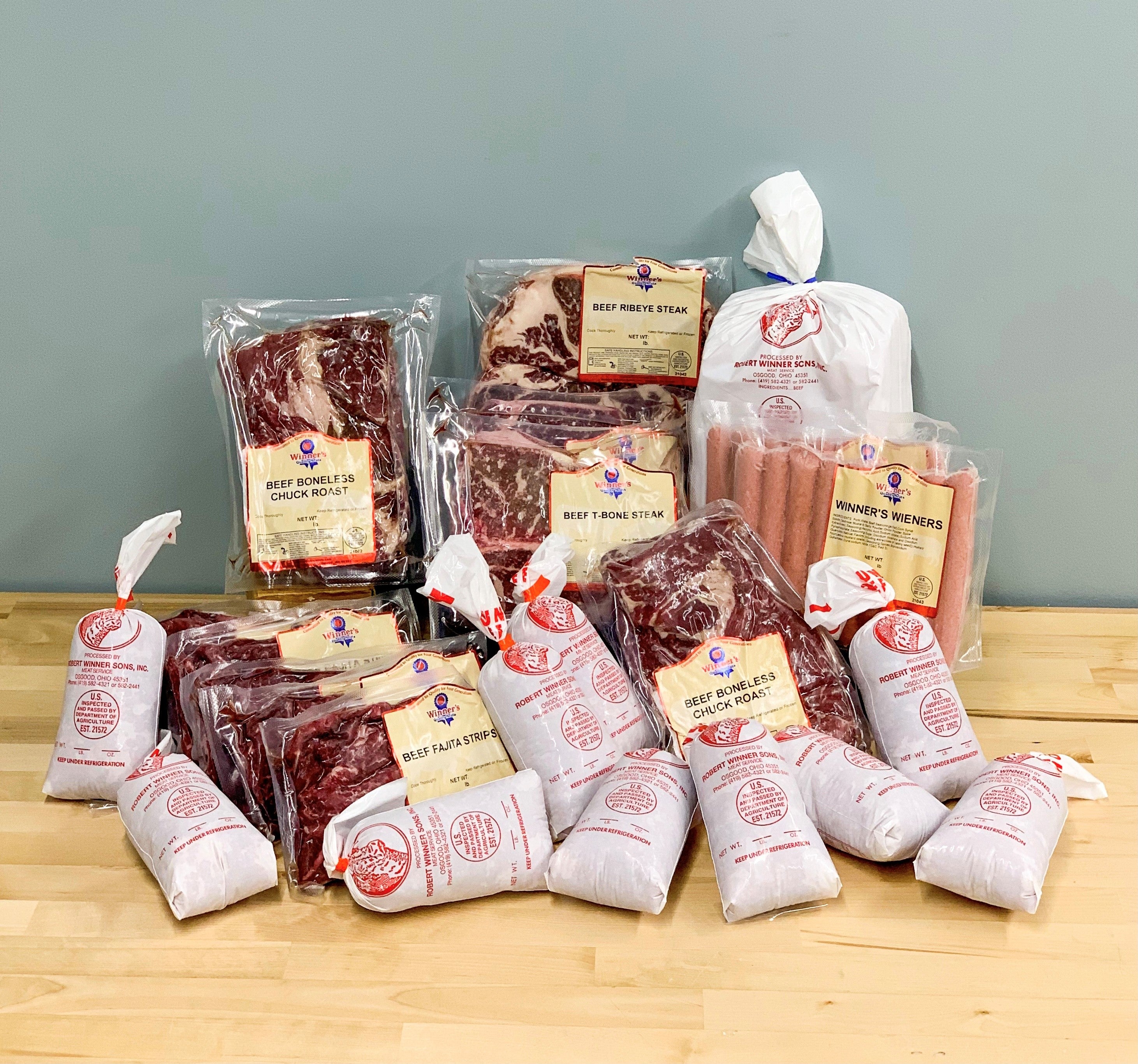 Farm Fresh Bulk Freezer Beef | Winner's Meats